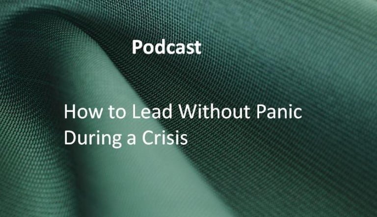 How to Successfully Lead Without Panic During a Crisis? - InPeaks